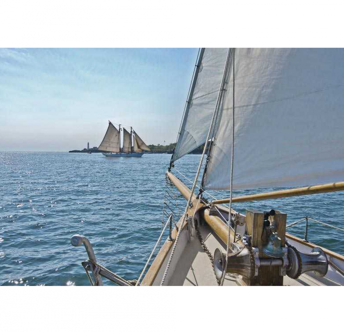 Komar Sailing Mural - Direct Paint