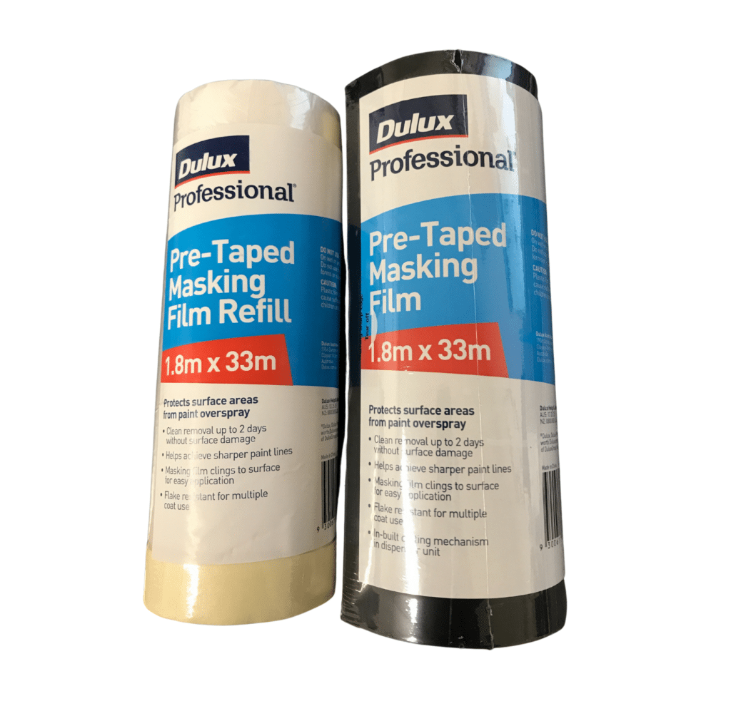 Dulux Professional Pre-Taped Masking Film - Direct Paint Dulux Professional Pre-Taped Masking Film - Direct Paint