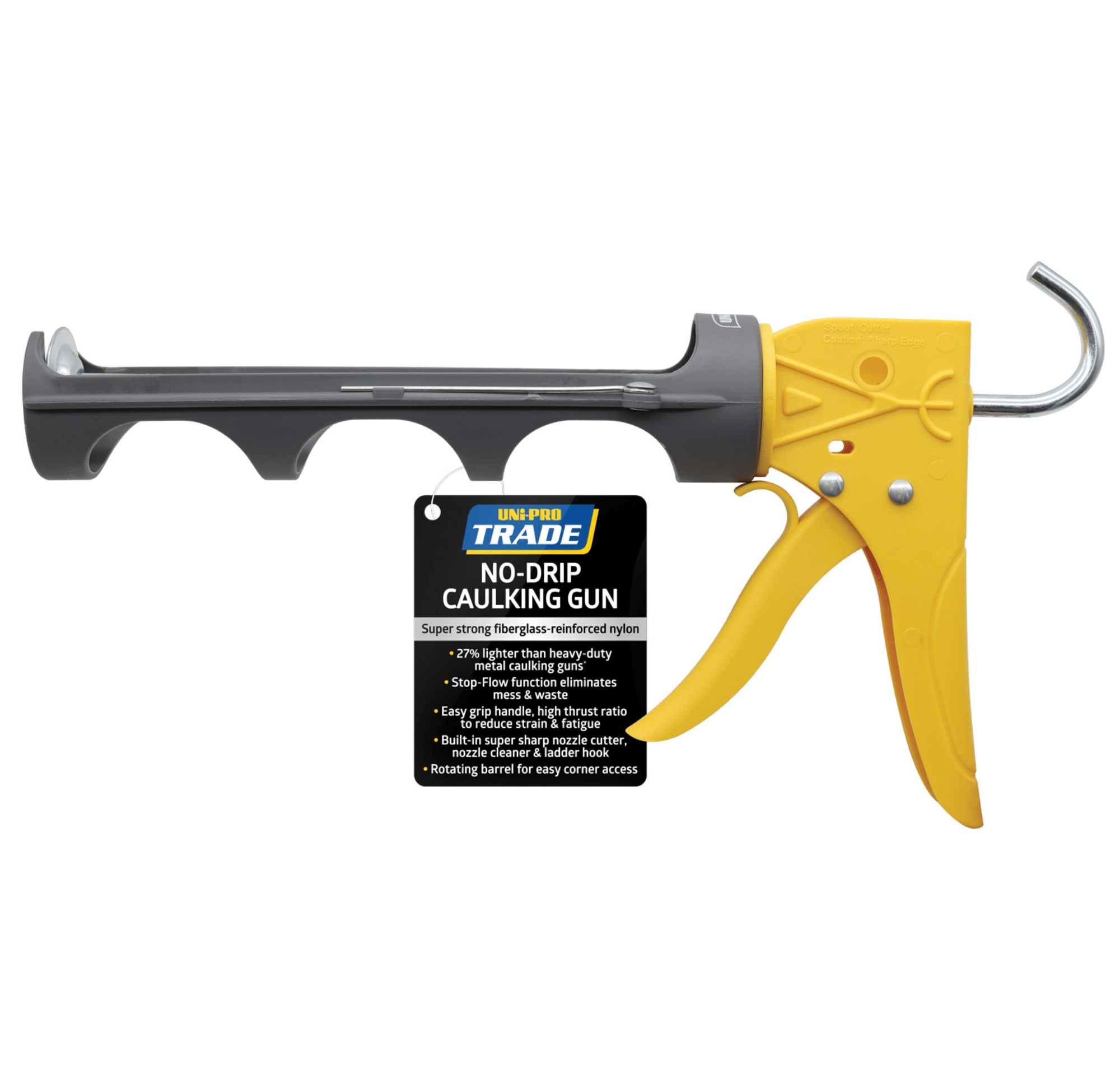 Uni-Pro Trade No Drip Caulking Gun - Direct Paint