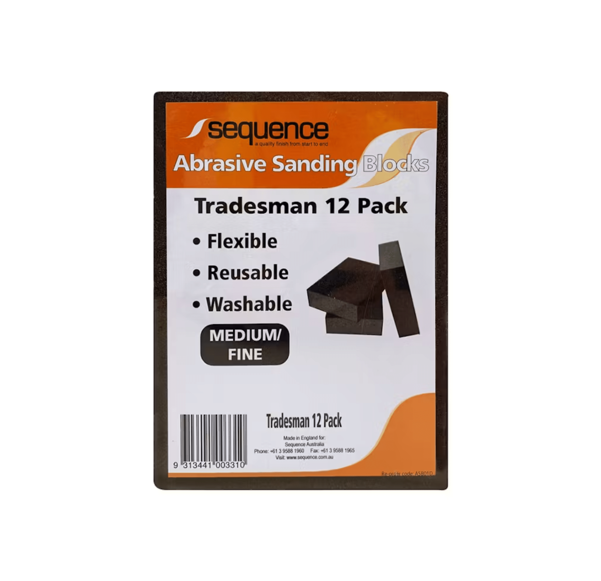 Sequence Sanding Block 12pk - Direct Paint